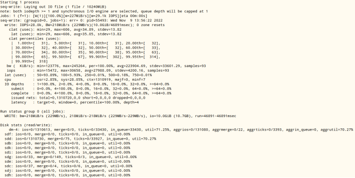 fio工具测试 - 墨天轮